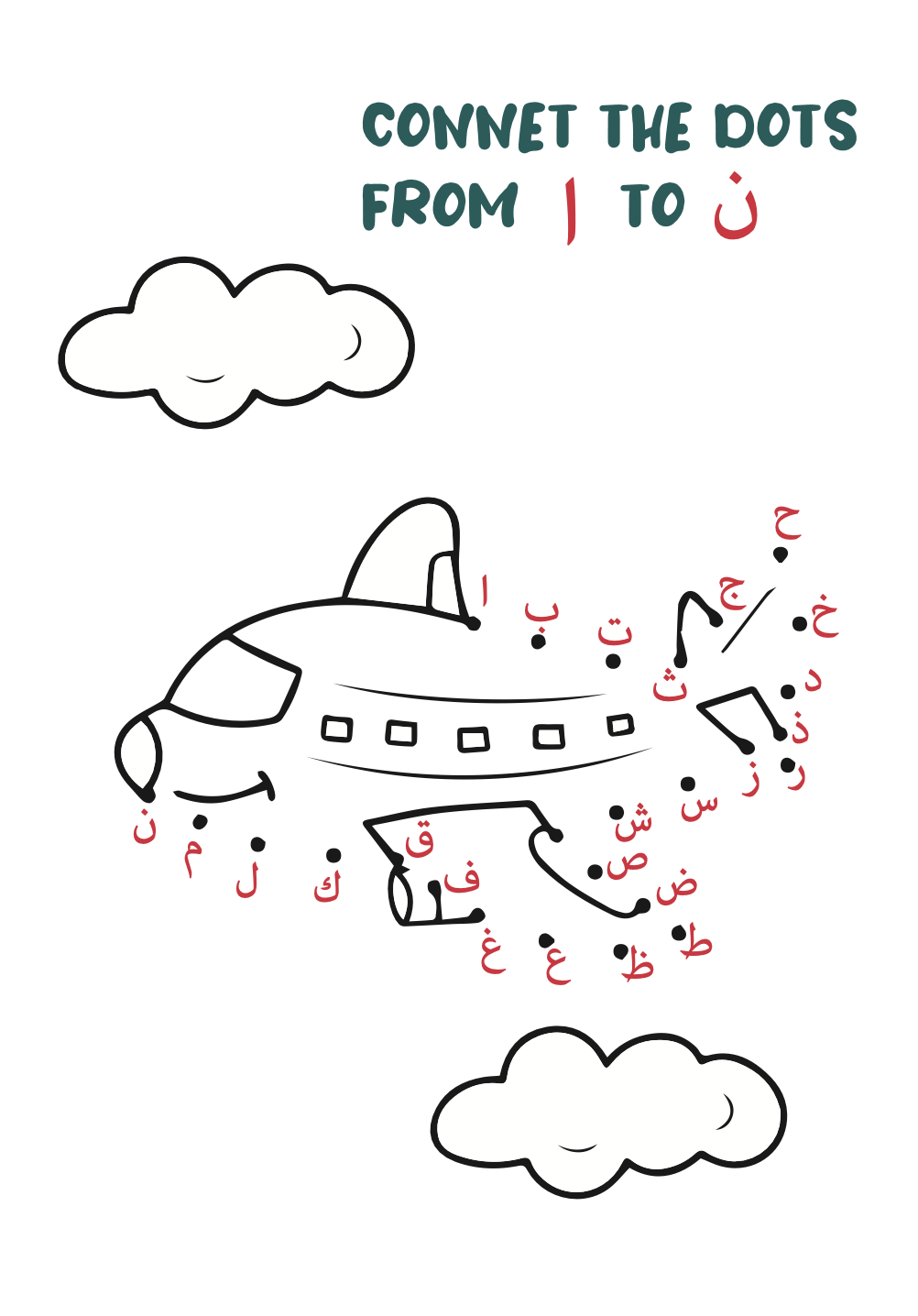 The Ultimate Arabic Alphabet Learning Kit (105 Pages) - IlmBank